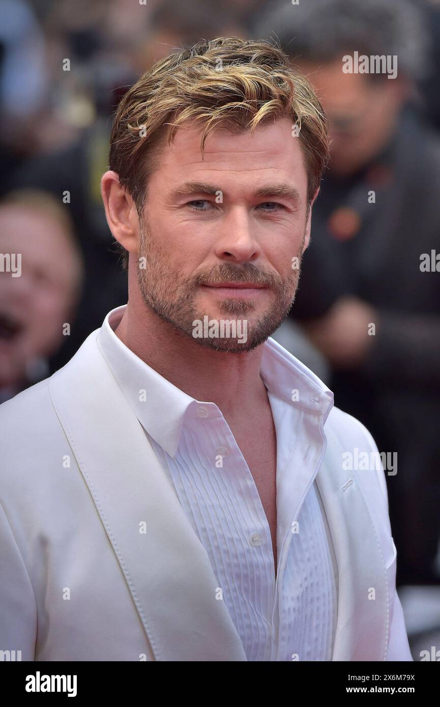 Rome, Italy. 15th May, 2024. Chris Hemsworth arrives on the red carpet ...