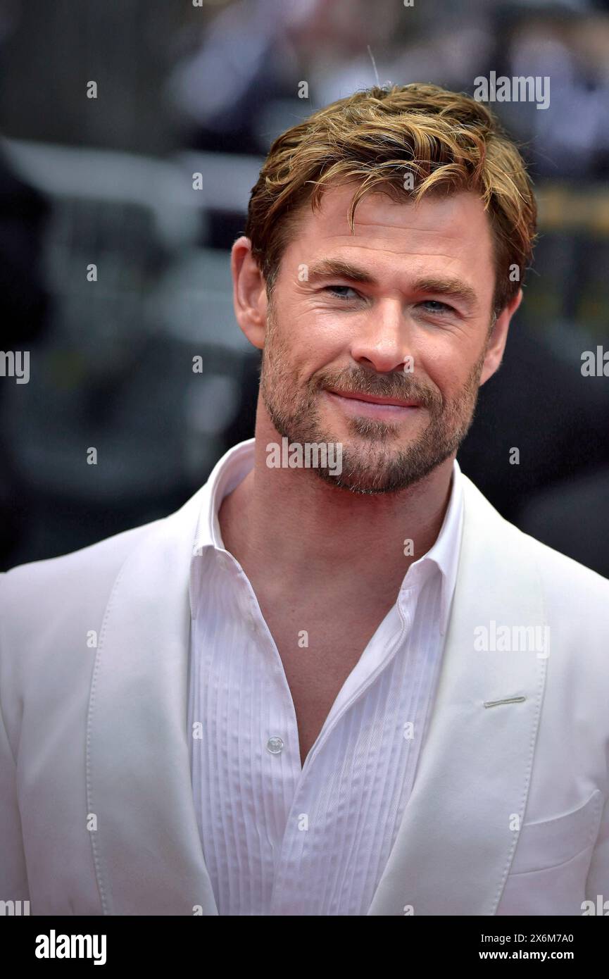 Rome, Italy. 15th May, 2024. Chris Hemsworth arrives on the red carpet ...