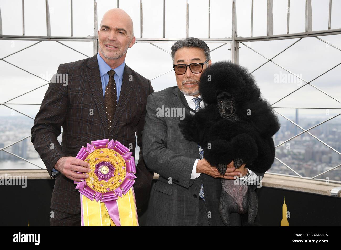 New York, USA. 15th May, 2024. (L-R) Dr. Donald Sturz, President of ...