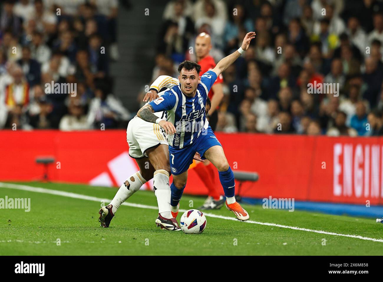 Madrid, Spain. 14th May, 2024. Alex Sola (Alaves) Football/Soccer ...