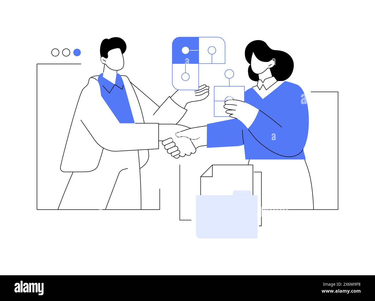 Mergers and acquisitions isolated cartoon vector illustrations Stock ... Mergers and acquisitions isolated cartoon vector illustrations Stock ...