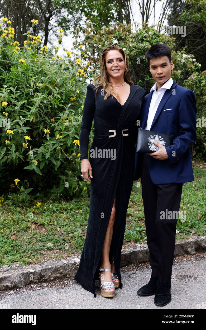 Cannes, France. 15th May, 2024. Singer Singrid Campion and model ...