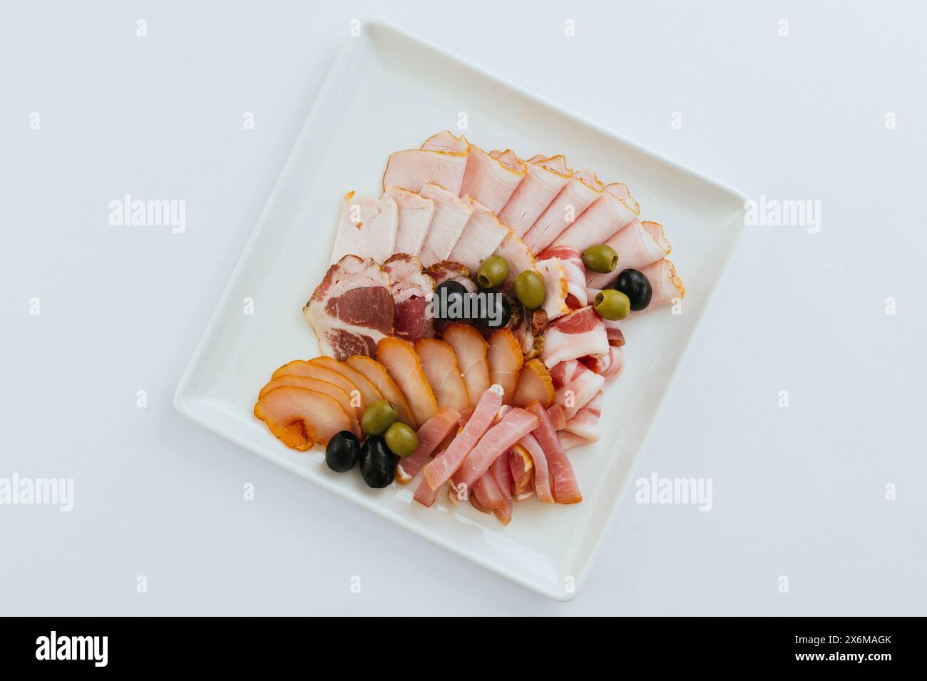 Close up assortment ham platter hi-res stock photography and images - Alamy