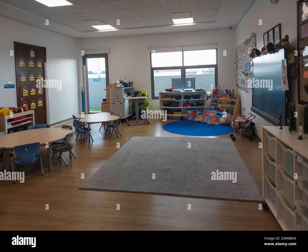 Empty daycare interior children hi-res stock photography and images - Alamy
