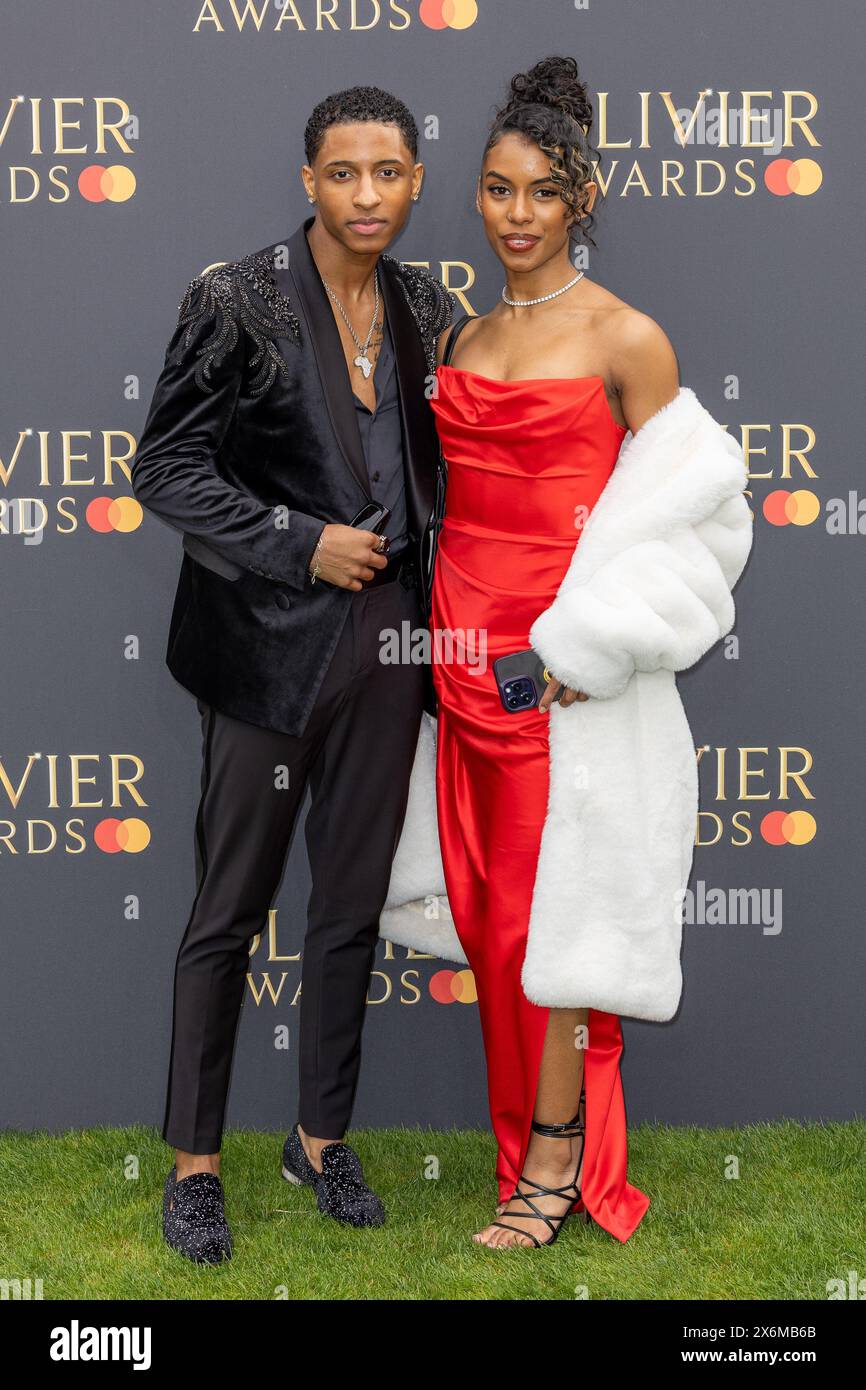 The Olivier Awards green carpet arrivals at the Royal Albert Hall ...
