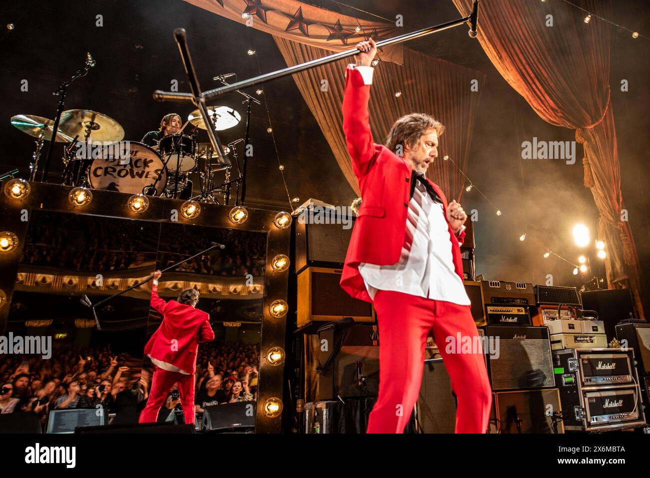 London, United Kingdom. 15th May 2024. The Black Crowes return to the ...