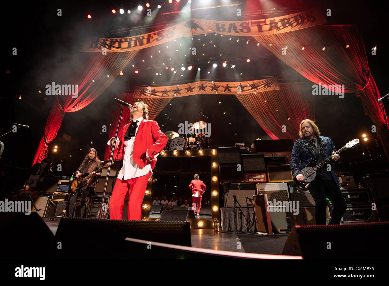 London, United Kingdom. 15th May 2024. The Black Crowes return to the ...