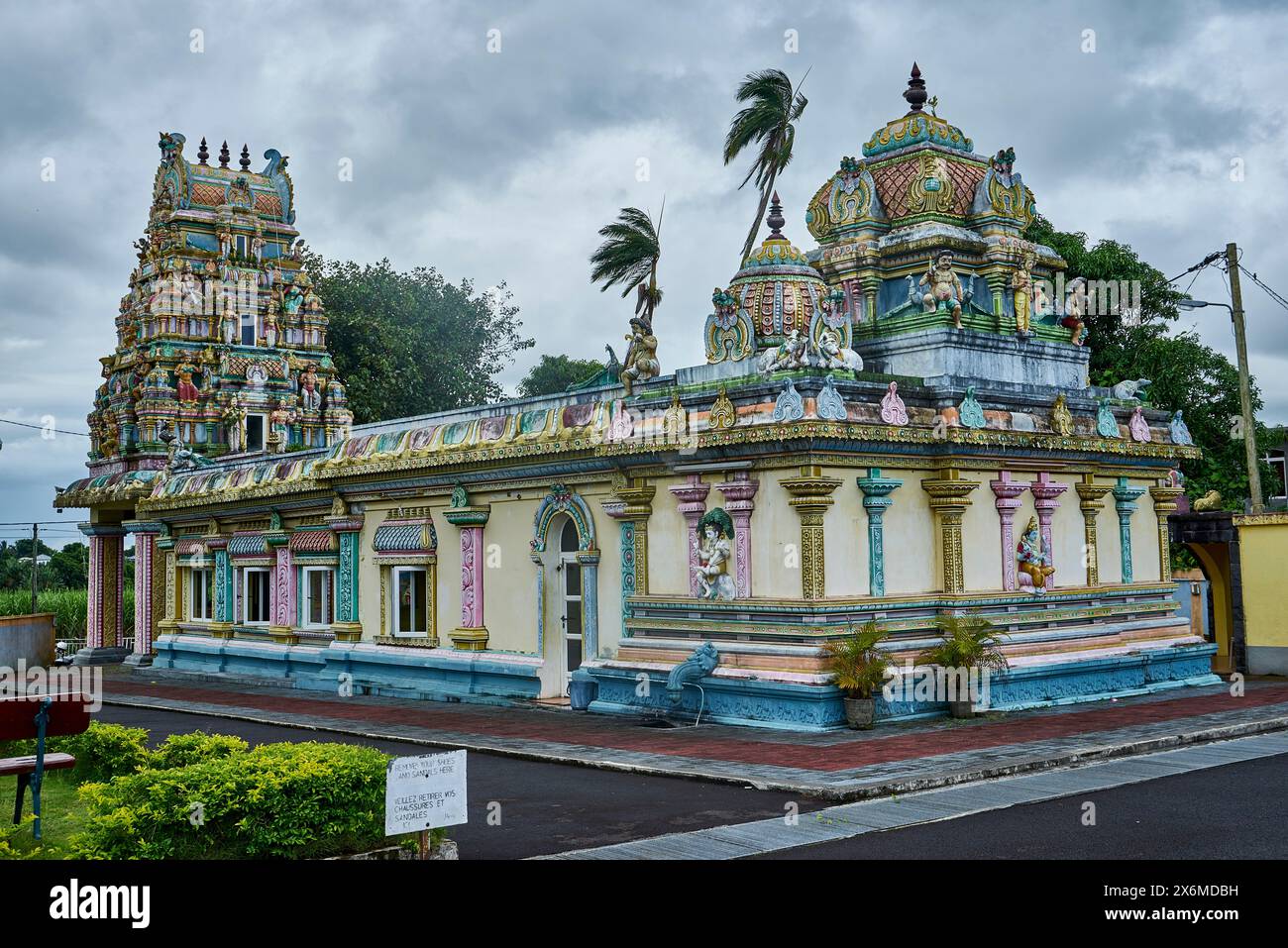 Mauritius, street life Stock Photo - Alamy