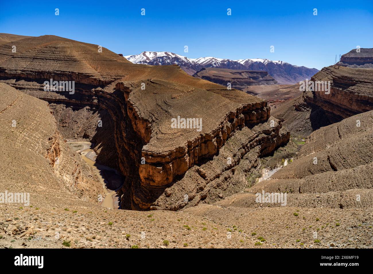 Morocco, Atlas Mountains, gorge Stock Photo - Alamy