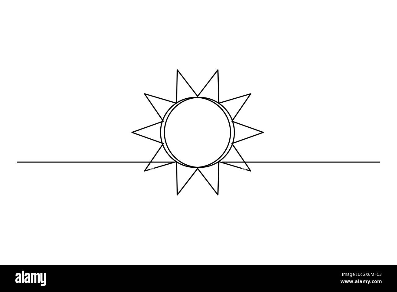 Horizon line drawing hi-res stock photography and images - Alamy