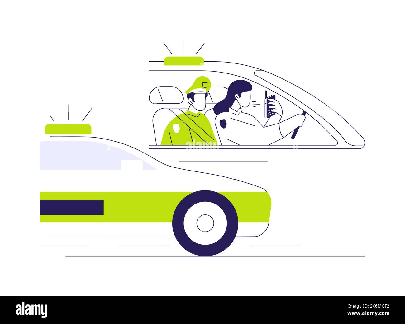 Police emergency operation abstract concept vector illustration Stock ...