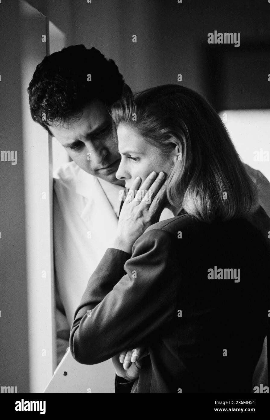 In thoughtful conversation Black and White Stock Photos & Images - Alamy