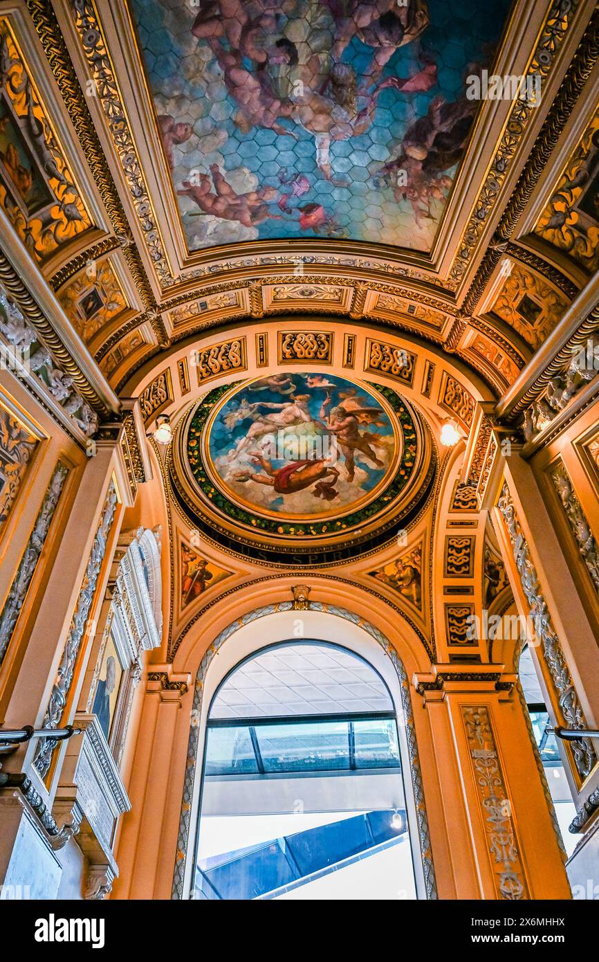 Ceiling detail, V&A Ceramic Staircase, Victoria and Albert Museum ...