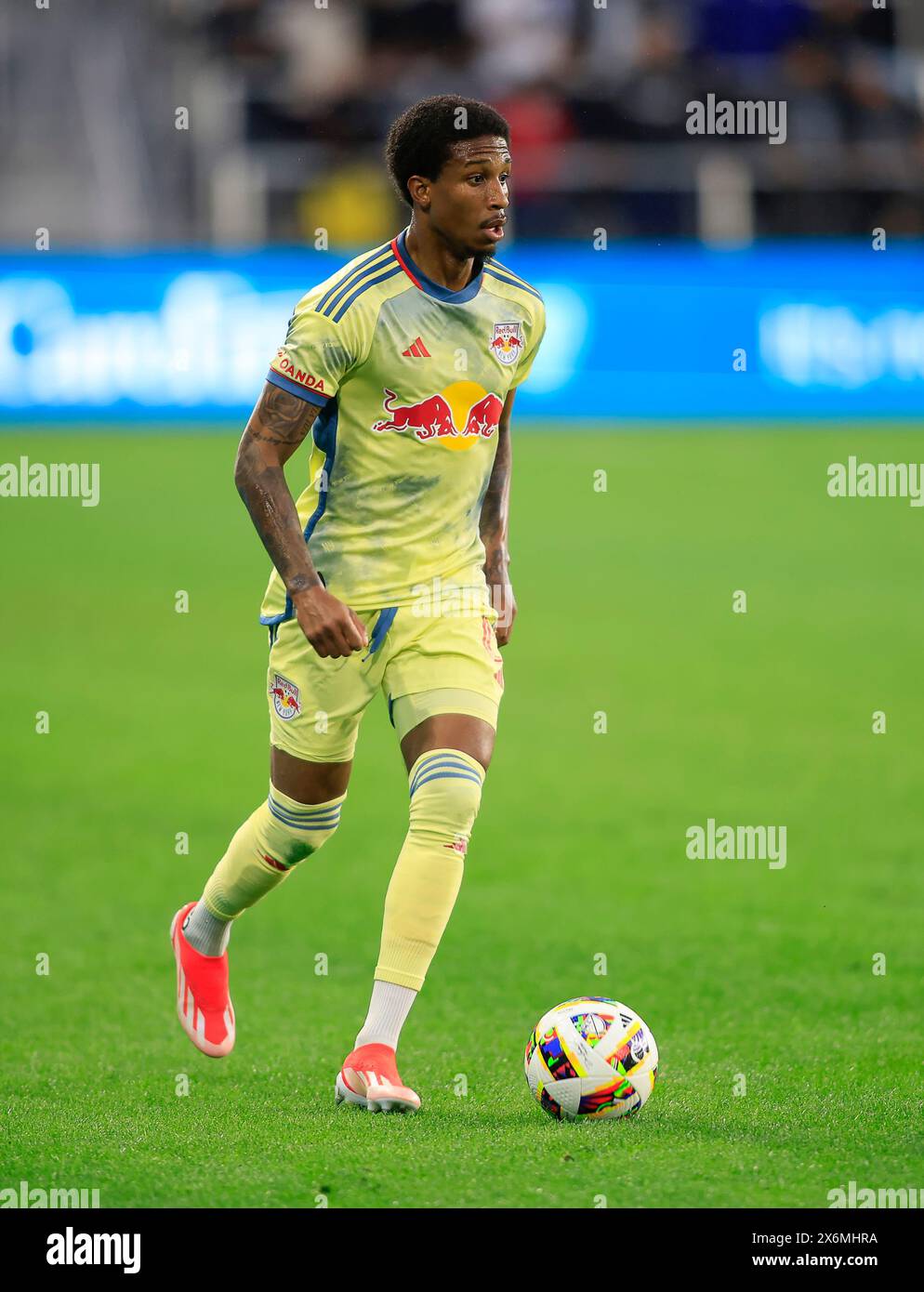 May 15, 2024: New York Red Bulls Defender (6) Kyle Duncan looks to play ...