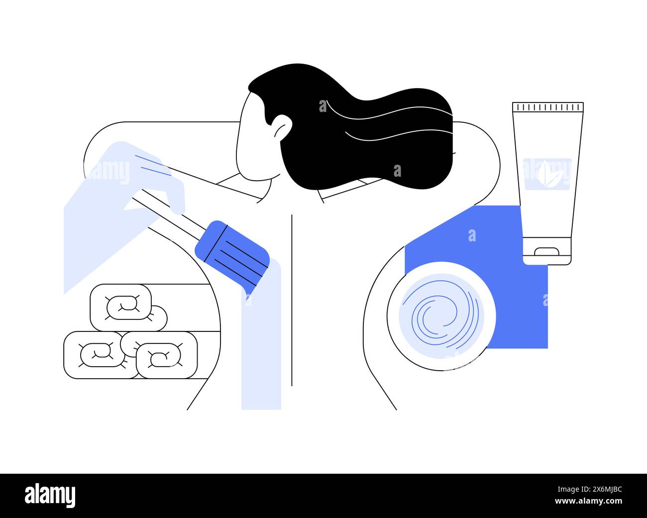 Body mask isolated cartoon vector illustrations Stock Vector Image ...