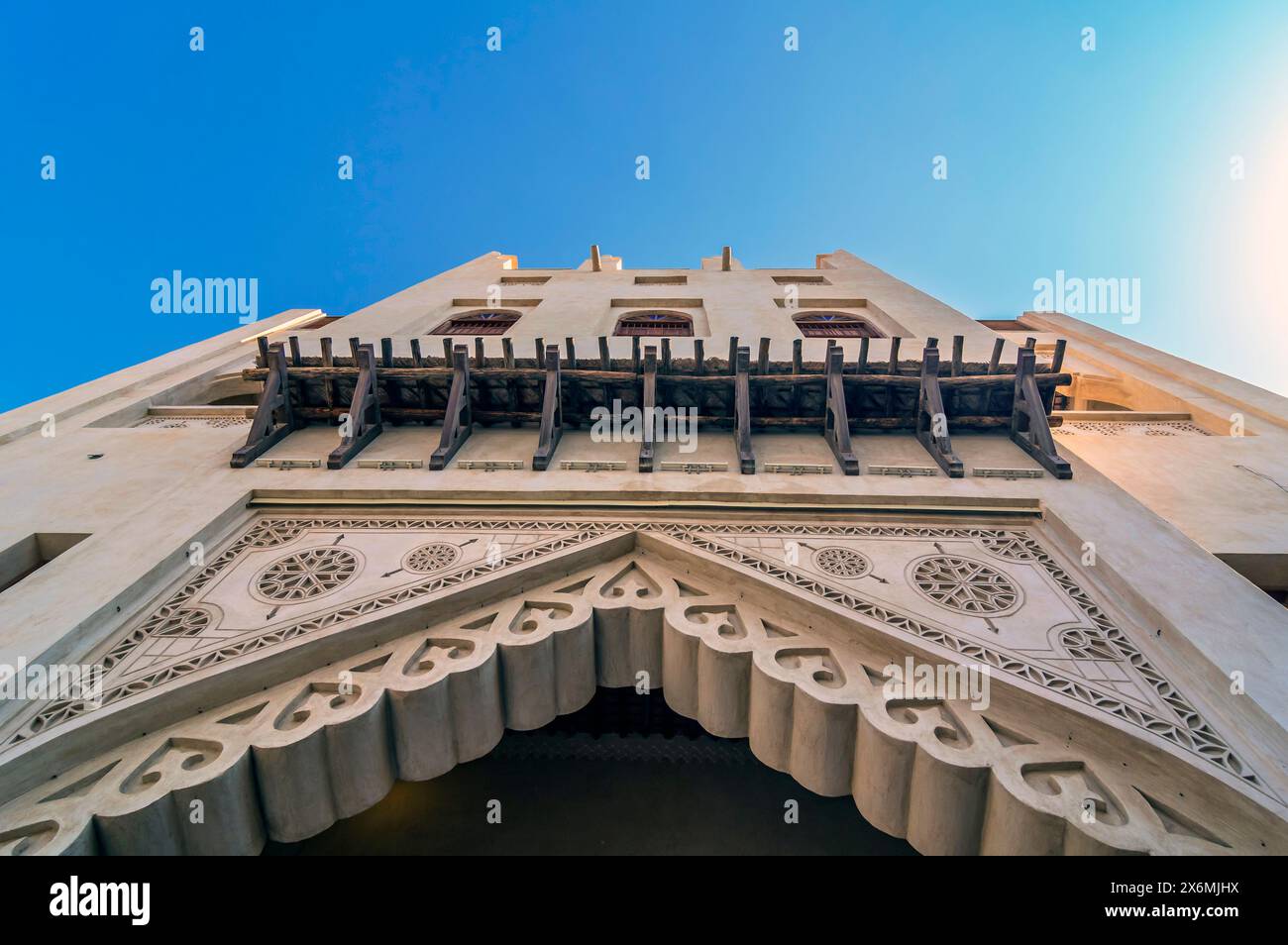 City views of Hofuf in eastern Saudi Arabia, Al-Hasa Governorate within ...