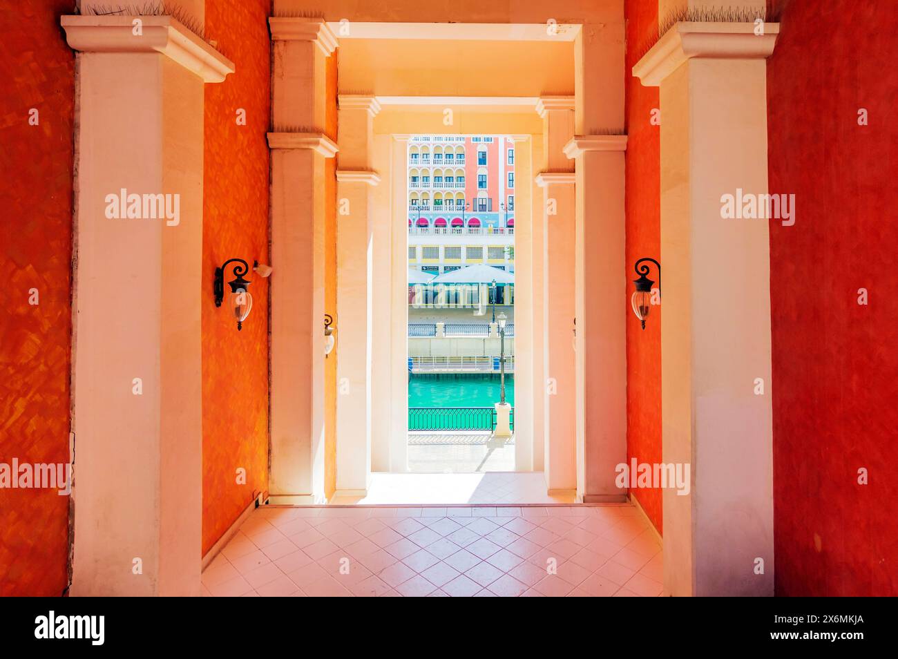 Little Venice in Doha in the heart of THE PEARL, an artificial island ...