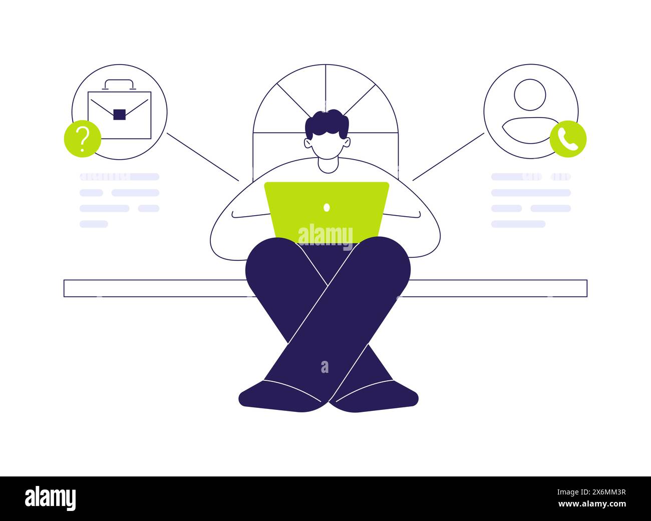 HR consultancy abstract concept vector illustration Stock Vector Image ...