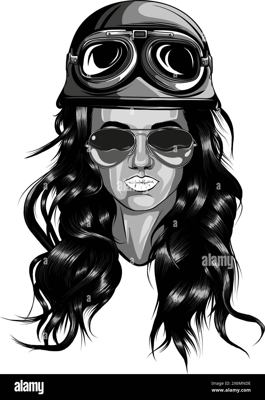 Woman soldier. Vector illustration isolated on white background Stock Vector Image & Art - Alamy