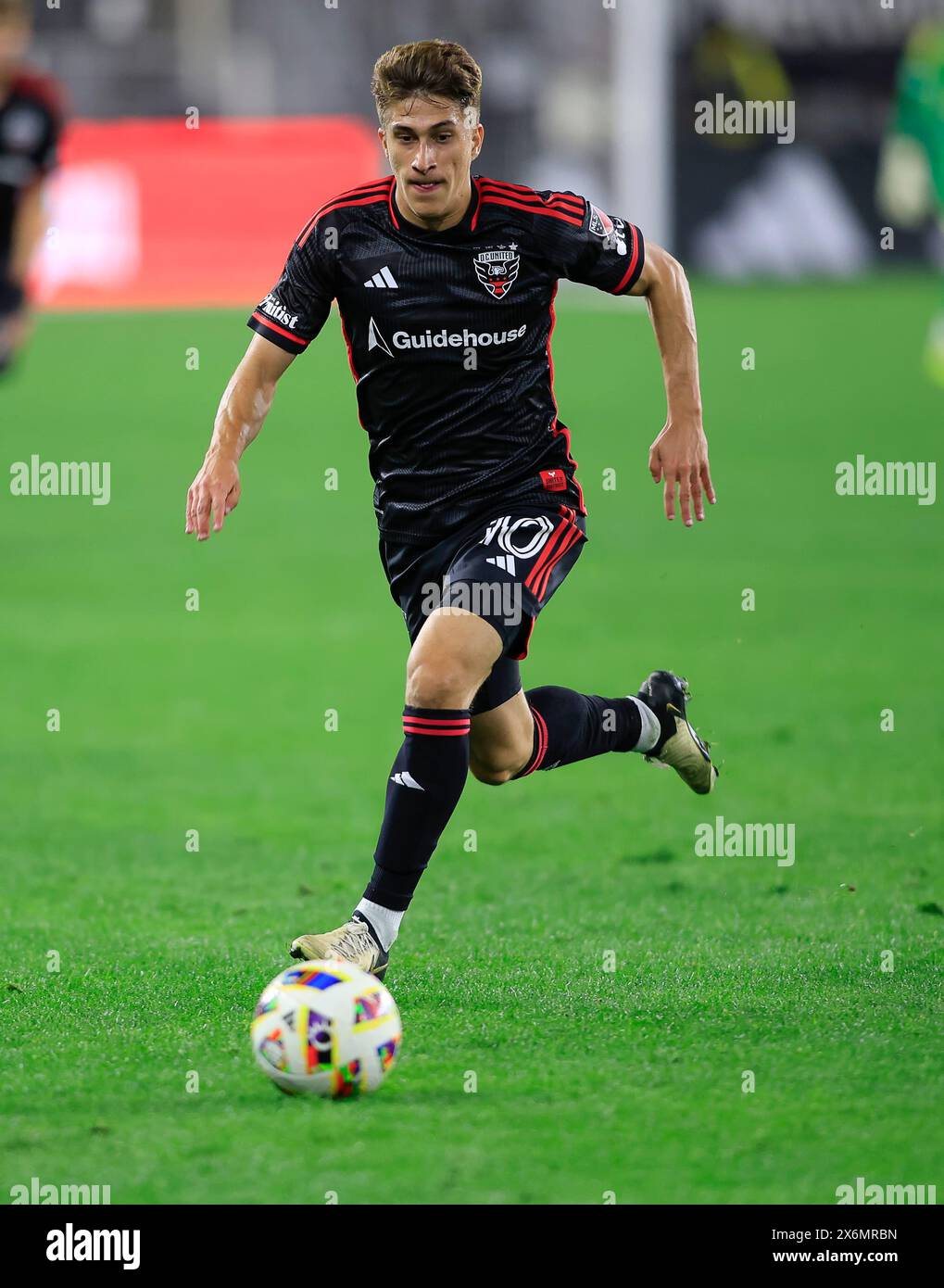 May 15, 2024: D.C. United Midfielder (10) Gabriel Pirani dribbles the ...