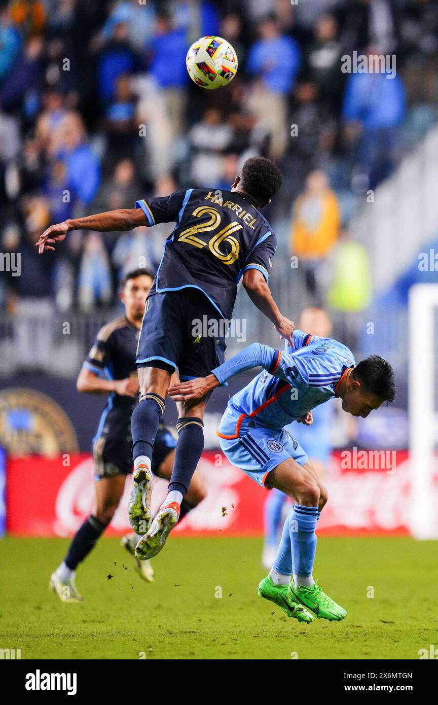 Chester, Pennsylvania, USA. 15th May, 2024. Philadelphia Union Defender ...