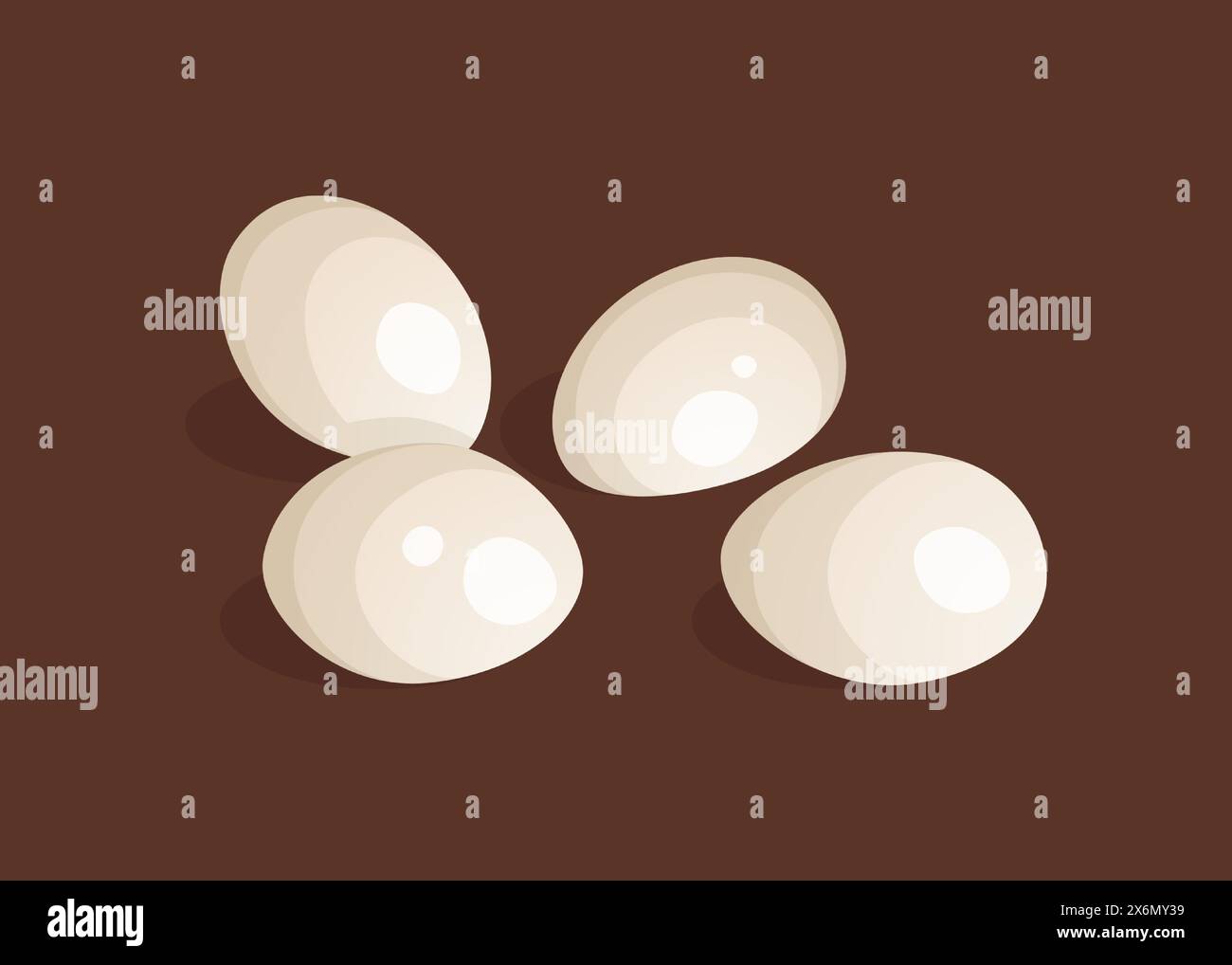 Cheese mozzarella balls. Vector illustration. Soft white cheese in a ...