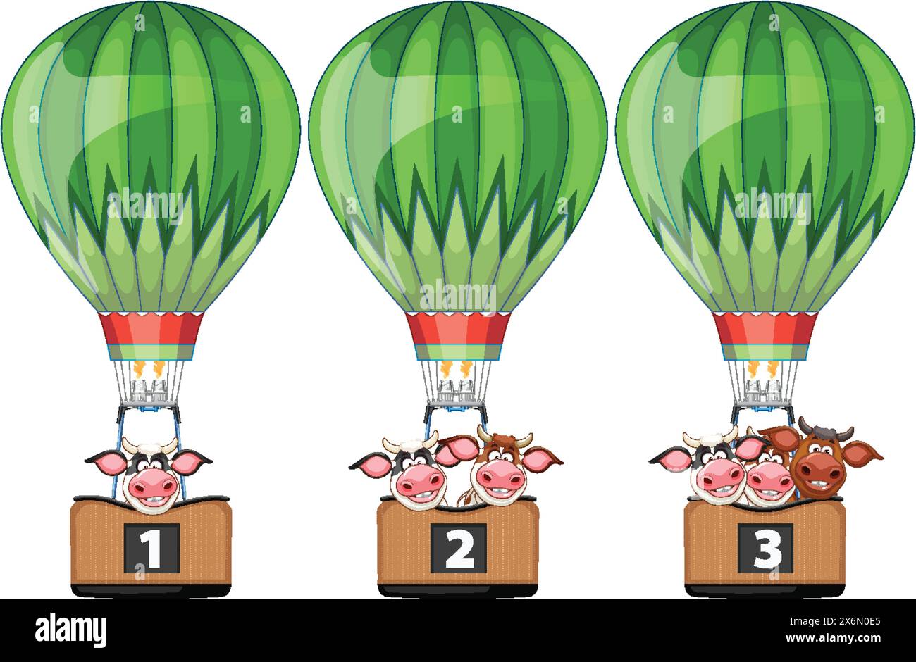 Numbered series Cut Out Stock Images & Pictures - Alamy