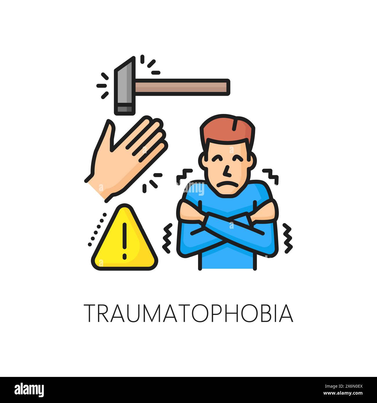 Deviation icon Stock Vector Images - Alamy