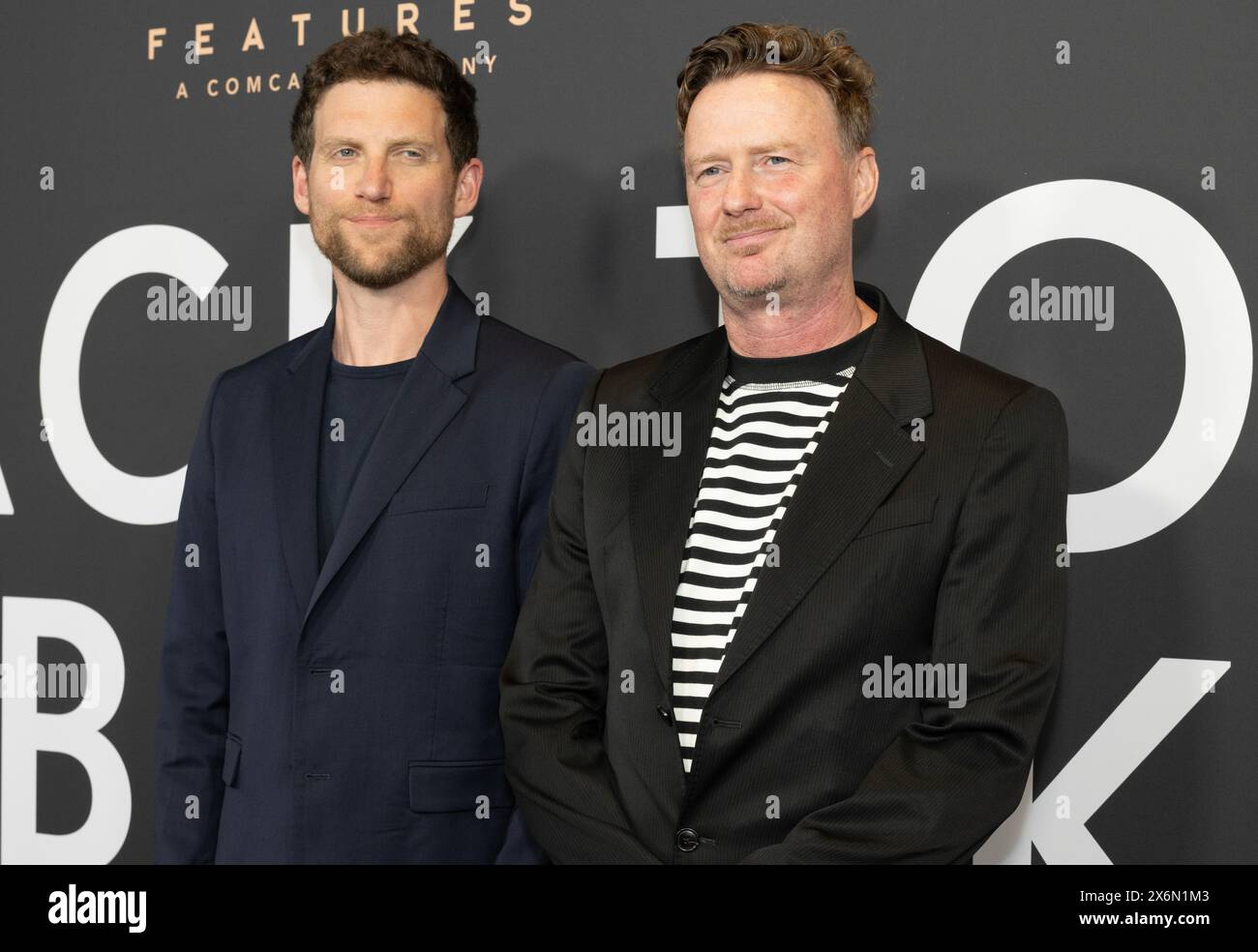 Joe Naftalin and Matt Greenhalgh attend the 'Back to Black' premiere at ...