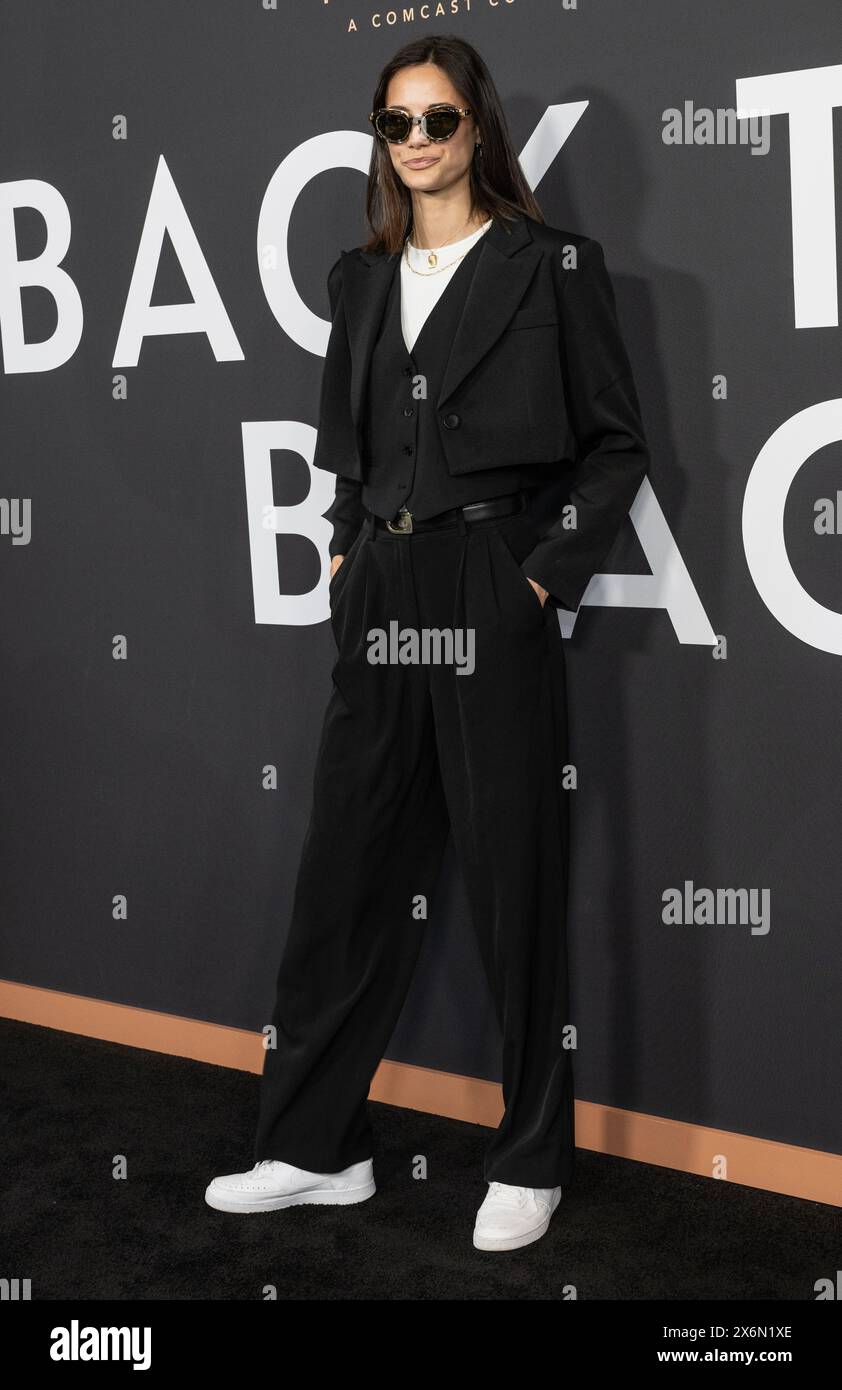 Anja Leuenberger attends the 'Back to Black' premiere at AMC Lincoln ...