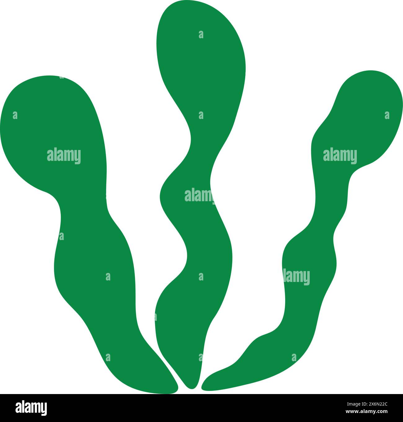 seaweed icon logo illustration design Stock Vector Image & Art - Alamy