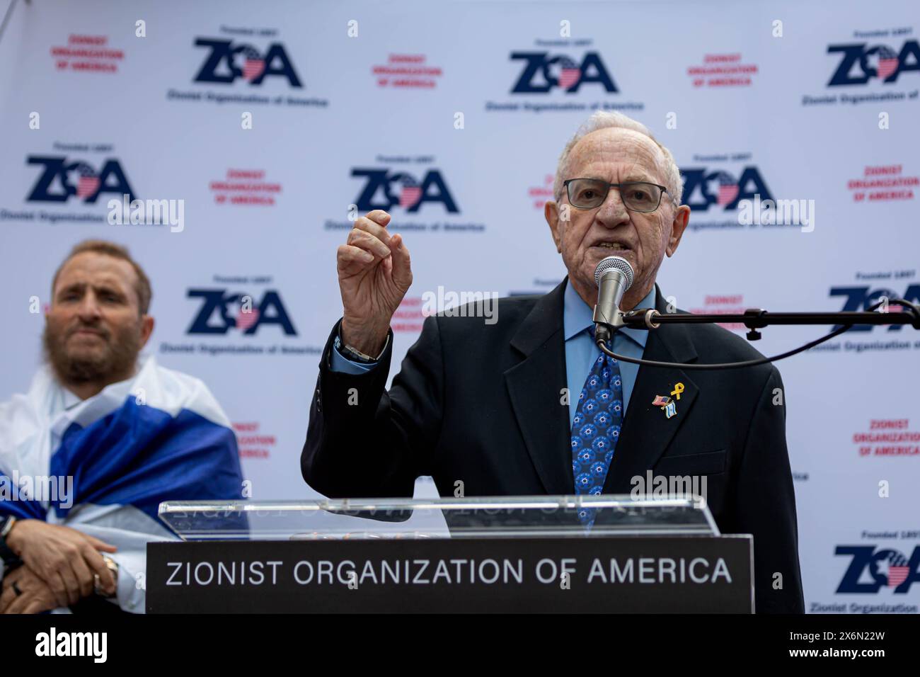 New York, United States. 13th May, 2024. Attorney Alan Dershowitz ...