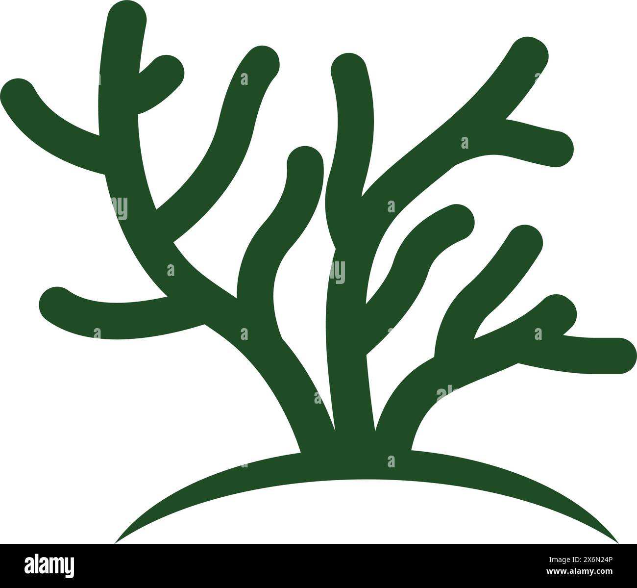 seaweed icon logo illustration design Stock Vector Image & Art - Alamy