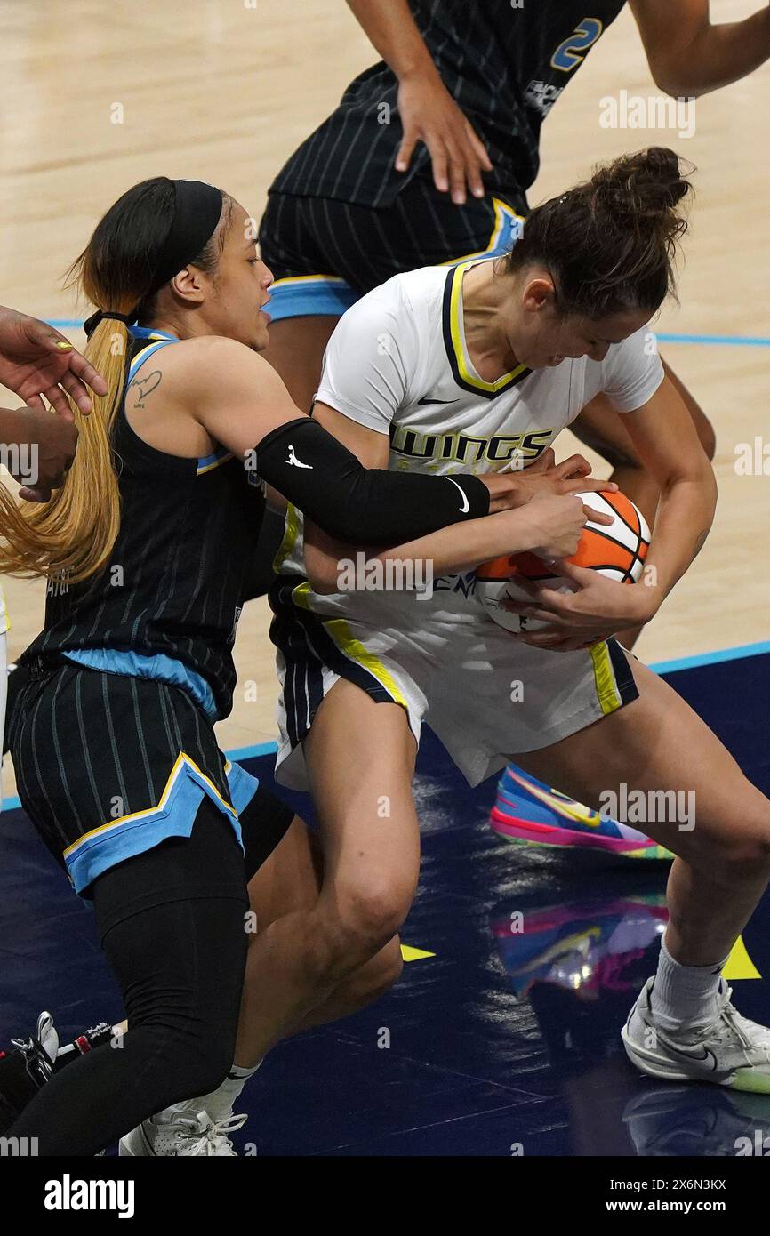 May 15, 2024, Arlington, Texas, United States: Dallas Wings guard Lou ...
