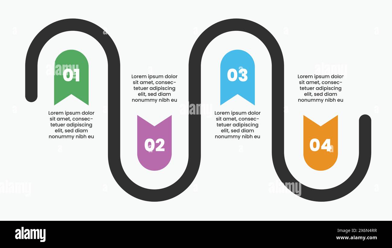 Creative Infographic Template Business Process Chart Workflow Corporate Presentation Slide