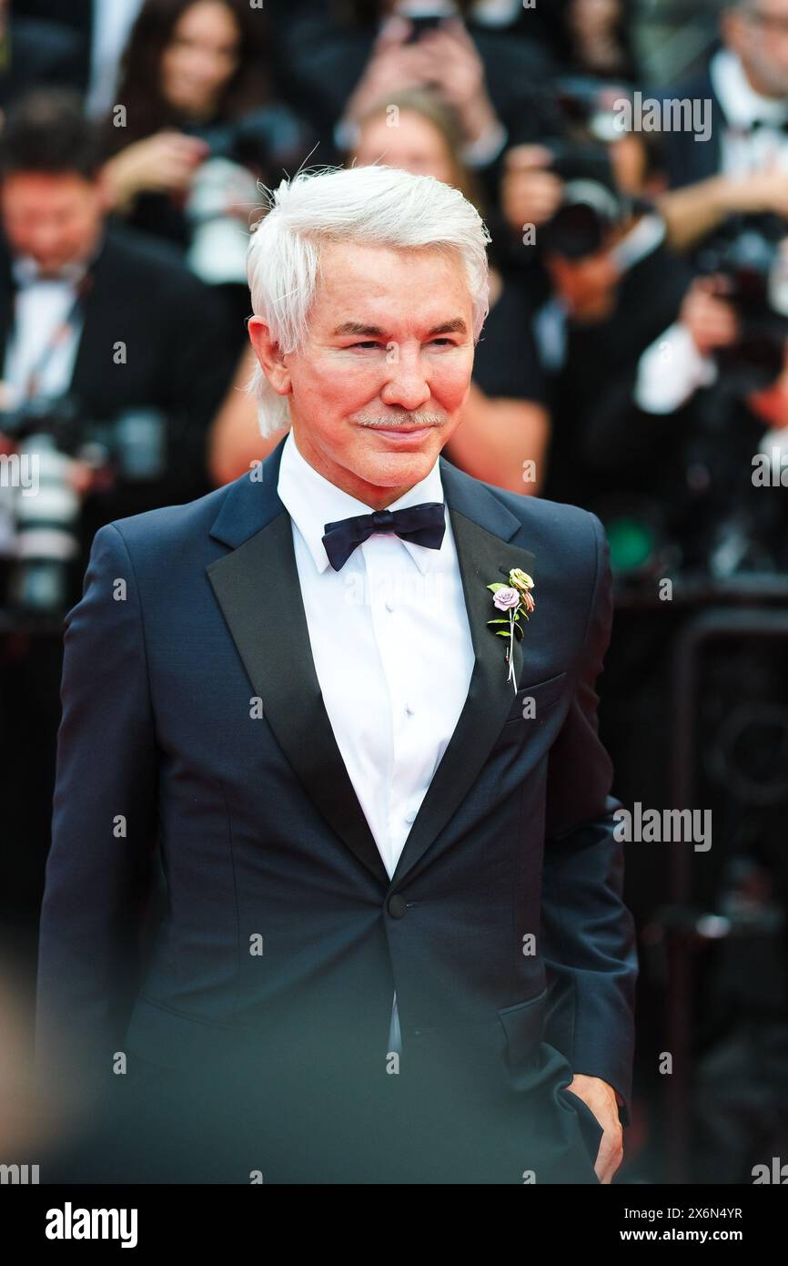 Cannes, France. 15th May, 2024. Baz Luhrmann arrives on the Red Carpet ...