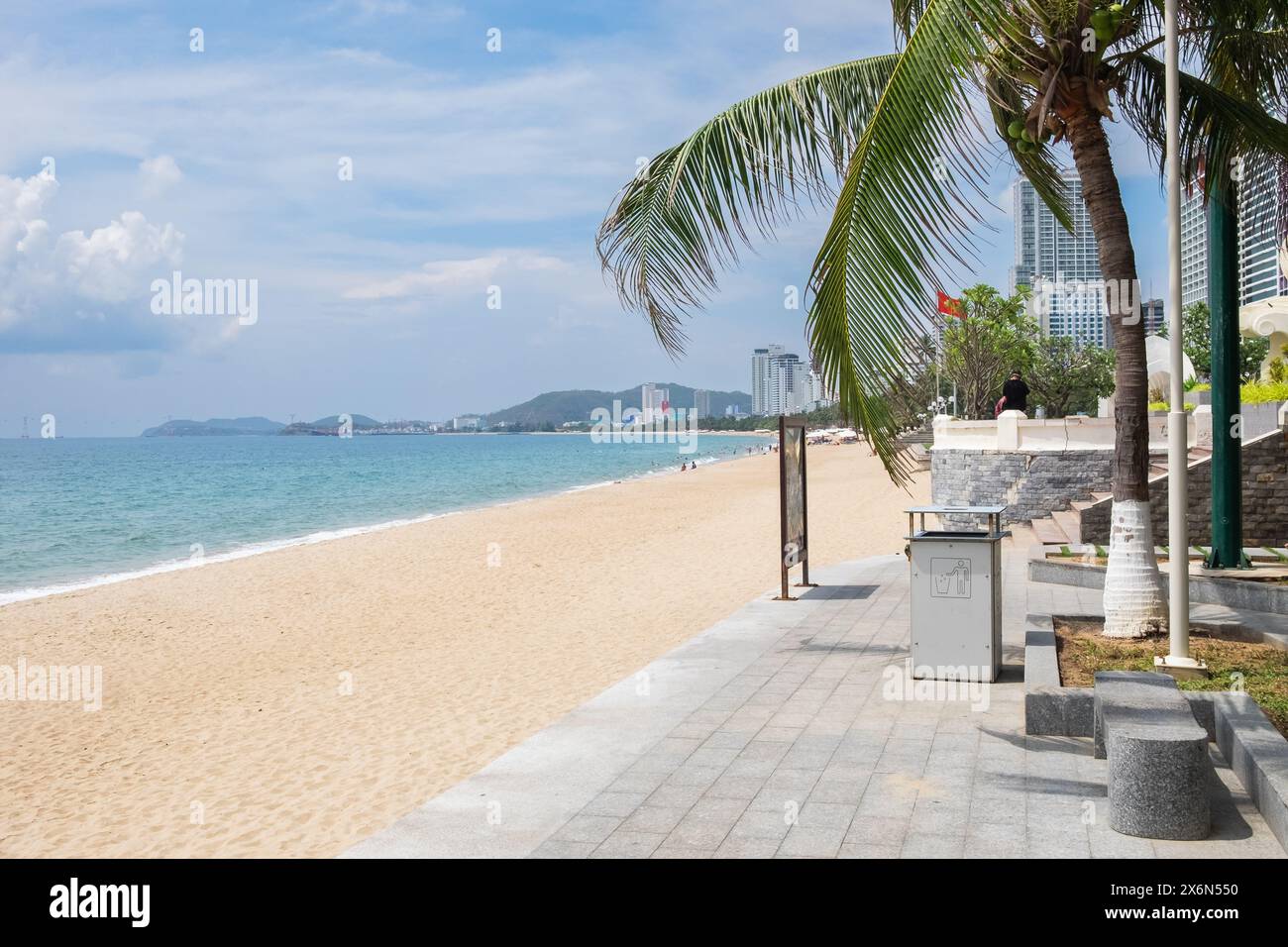 Nha Trang Sandy beach is a public beach located in the center of Nha ...