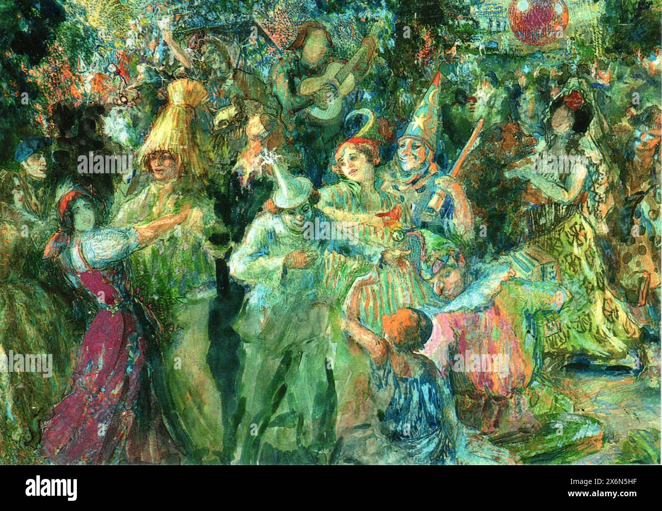 Fedor Adolfovich Fogt - Carnival - 1935 Stock Photo - Alamy