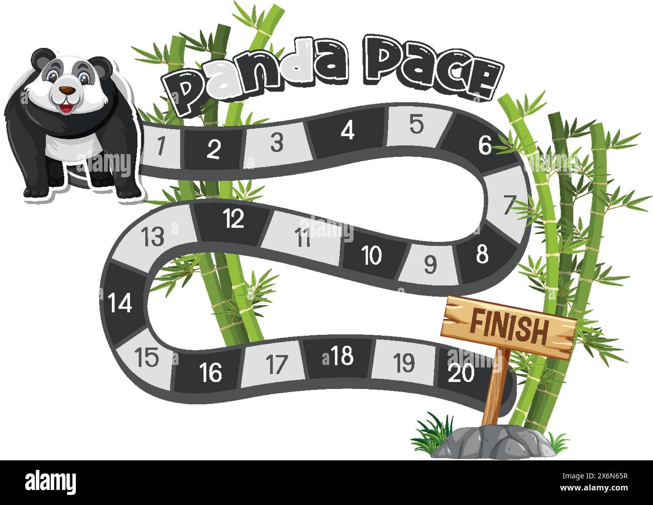 Numbered animal Stock Vector Images - Alamy