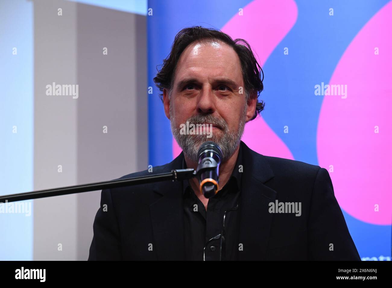Cologne, Germany. 15th May, 2024. The actor Thomas Loibl reads at Lit ...