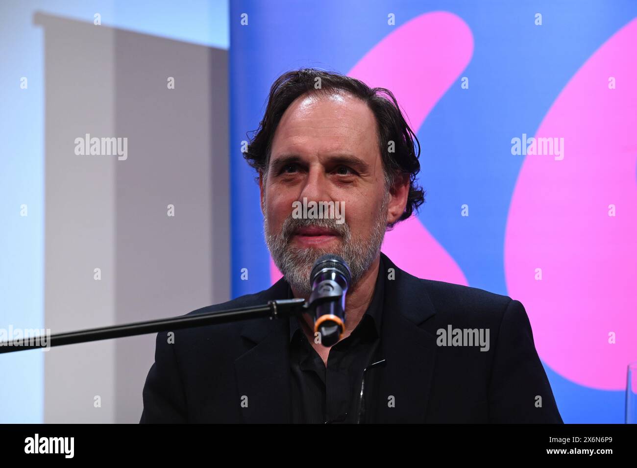 Cologne, Germany. 15th May, 2024. The actor Thomas Loibl reads at Lit ...