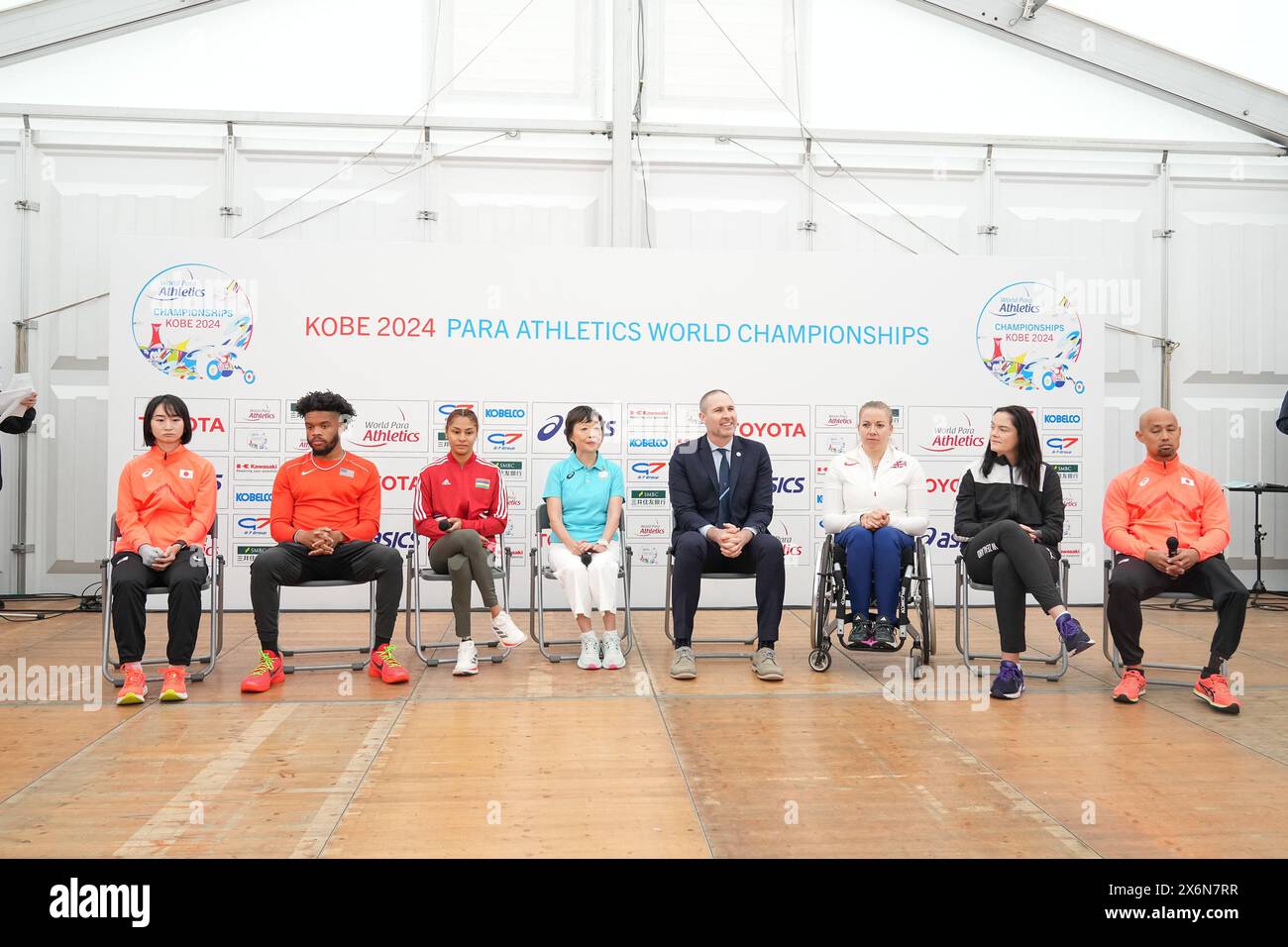 Hyogo, Japan. 16th May, 2024. (L-R) Sae Tsuji (JPN), Noah Malone (USA ...