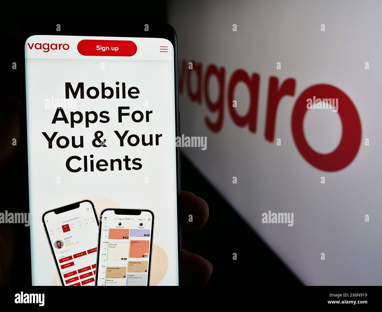 Vagaro logo hi-res stock photography and images - Alamy