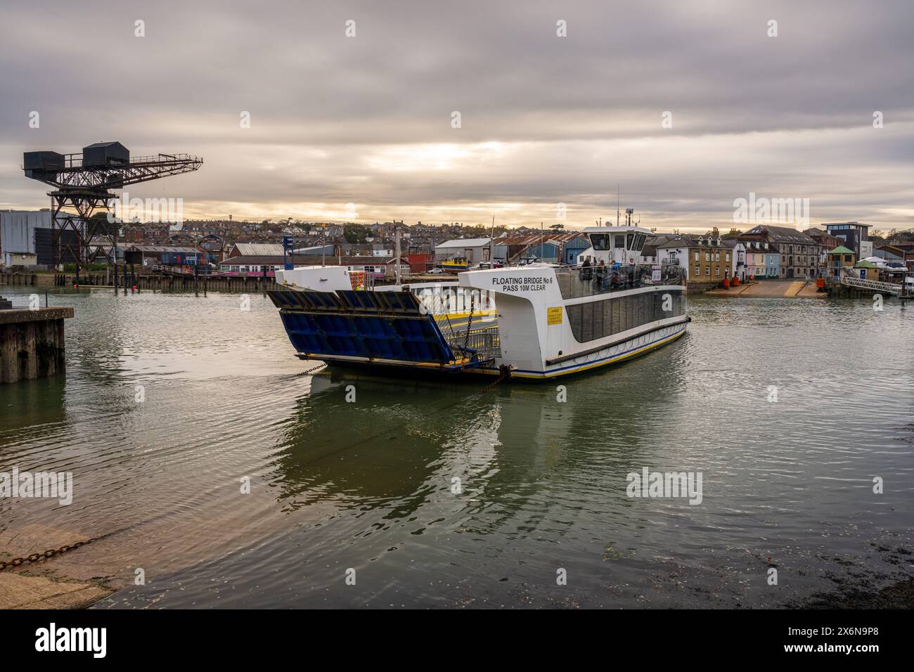 East Cowes, Isle of Wight, England, UK - April 16, 2023: The chain ...