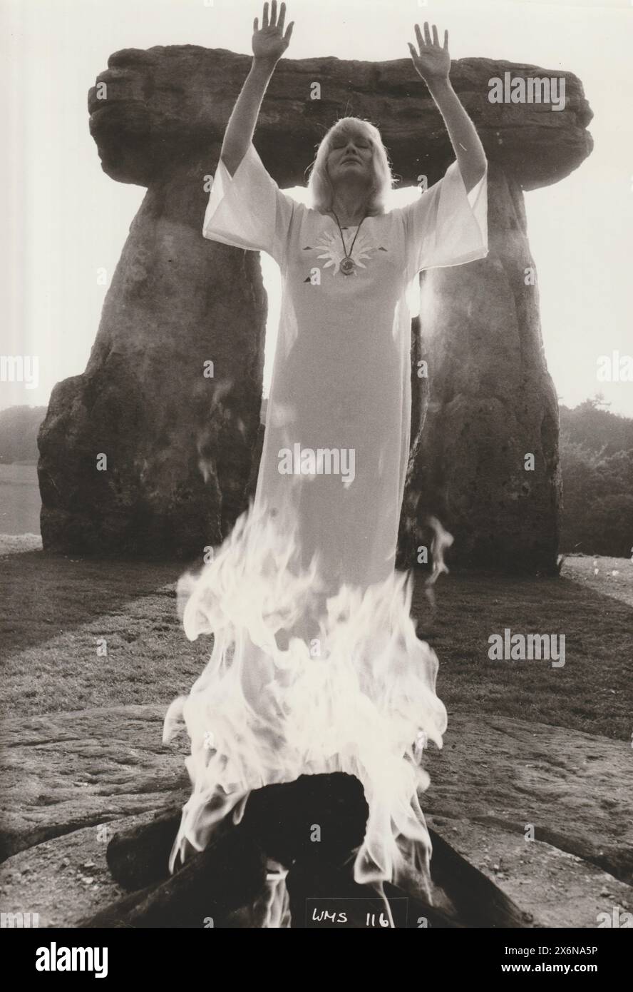 The Wicker Man (Lion International, 1973). Christopher Lee and Britt ...