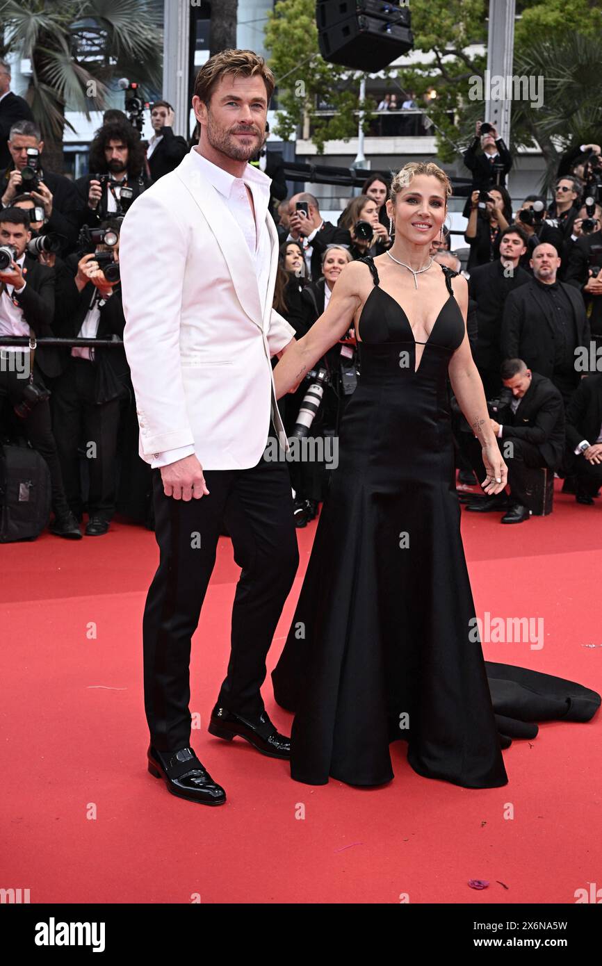 Cannes, France. 16th May, 2023. Chris Hemsworth and Elsa Pataky attends ...