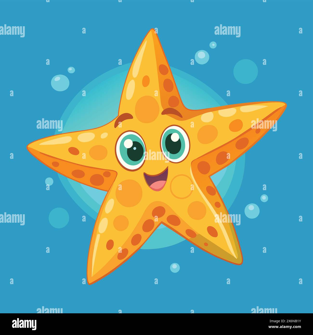 Starfish cartoon vector hi-res stock photography and images - Alamy