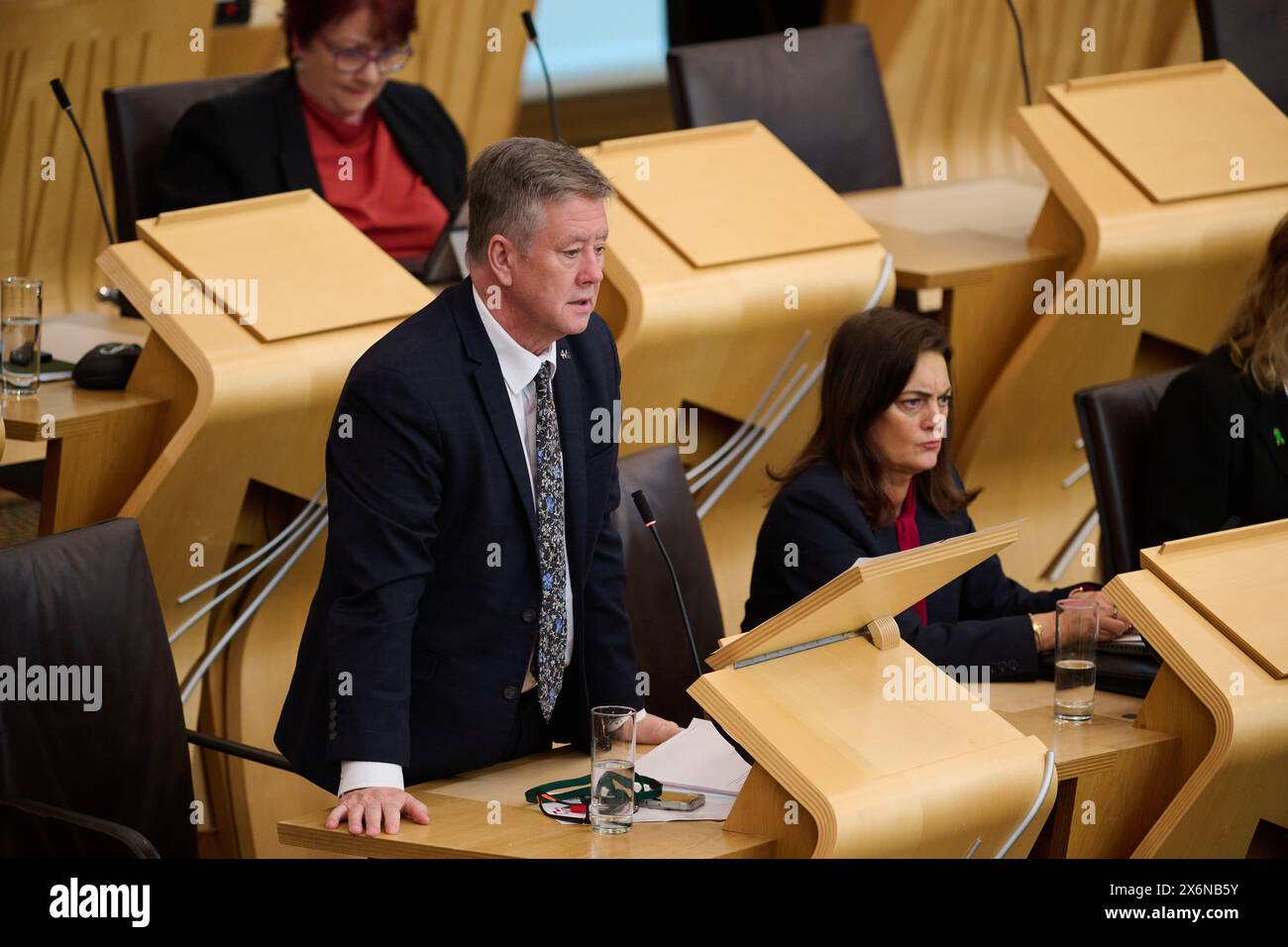 Edinburgh Scotland, UK 15 May 2024. Keith Brown MSP at the Scottish ...