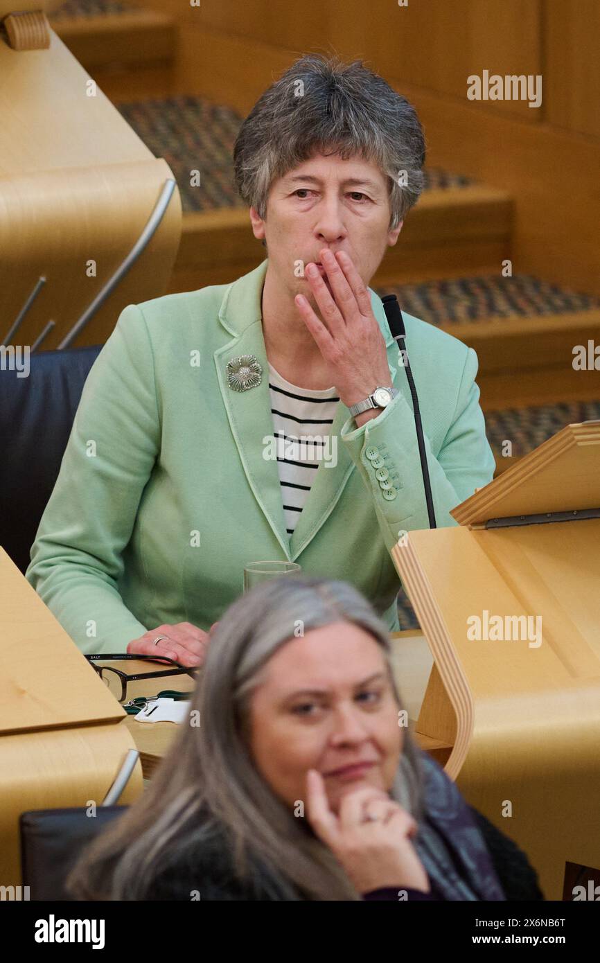 Edinburgh Scotland, UK 15 May 2024.Liz Smith MSP at the Scottish Parliament. credit sst/alamy ...