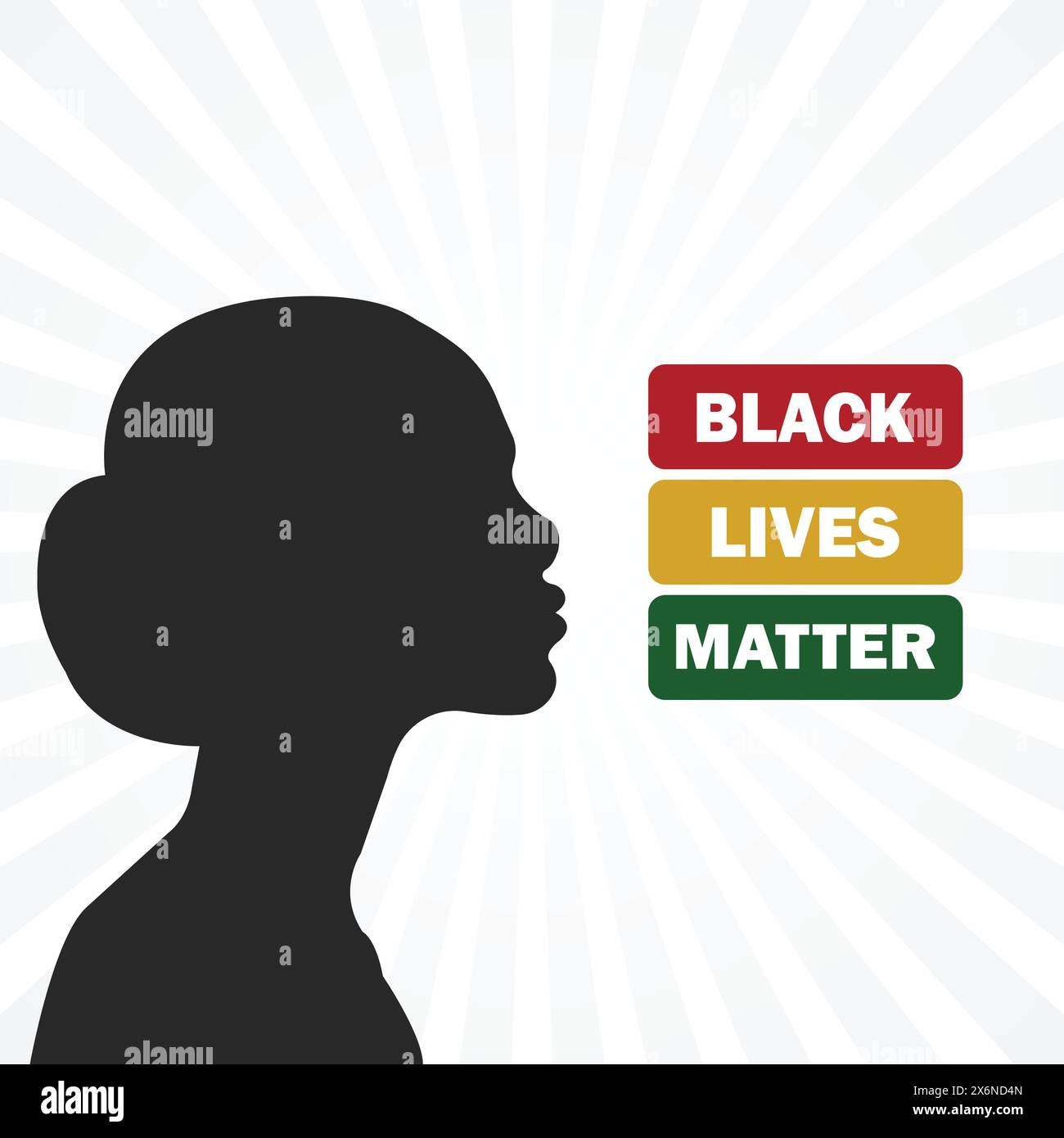 Black Lives Matter. Holiday concept. Template for background, banner ...